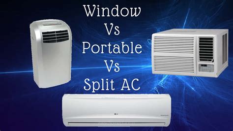 Split Vs Window Vs Portable Ac Differences Pros And Cons
