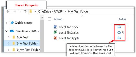 OneDrive Files On Demand Information Technology UWSP