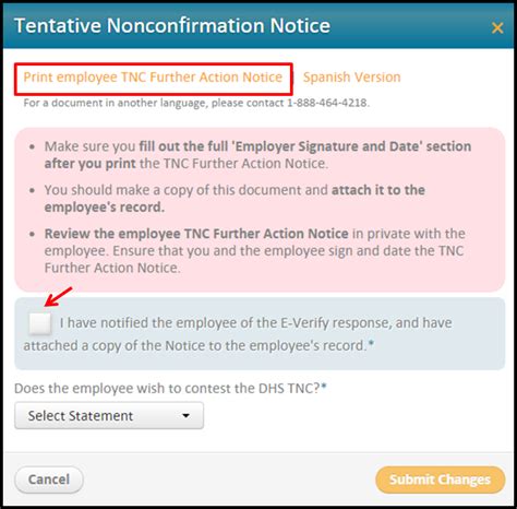 Peoplematter E Verify How Do I Process A Tentative Nonconfirmation Tnc Case Peoplematter