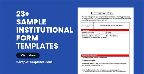 Free 23 Institutional Form Samples In Ms Word Pdf