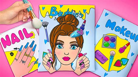 Diy Beauty Salon For Paper Dolls Sparkle And Shine 👩🏻 🎀 Crafts By