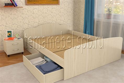 Купить кровать в СПб - недорого от производителя в магазине - Темамебель