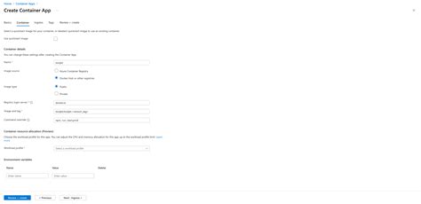Azure Container Apps ToolJet