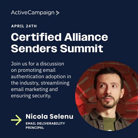 Activecampaign On Linkedin Csaemailsummit2024 Authentication Dns Emailmarketing