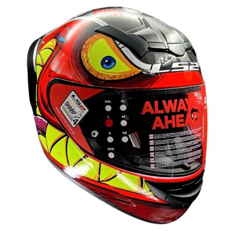 Ls2 Rookie Rampage Monster Ff352 Fluo Orange Moto Wilder