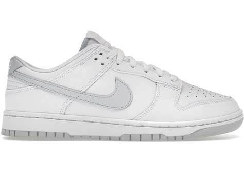 Nike Dunk Low Retro White Pure Platinum Mens Dv0831 101 Us