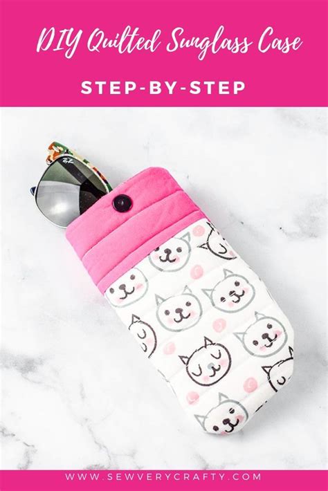 Make A Diy Quilted Sunglass Case Väskor