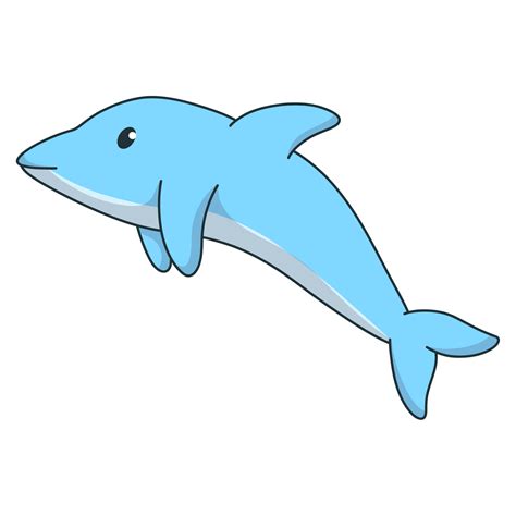 Dolphin Cartoon Illustration 22820635 Png