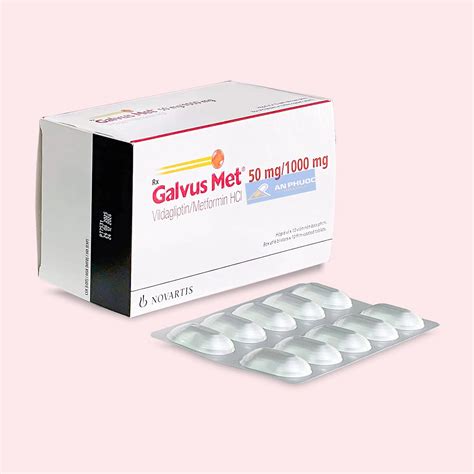 Thuốc Galvusmet 50mg1000mg