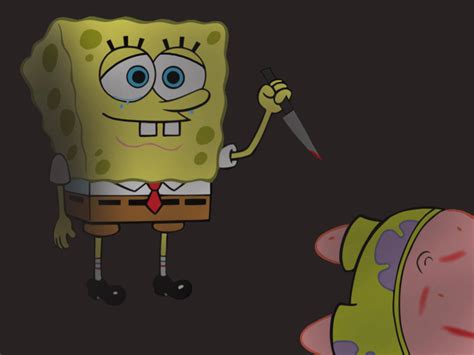 Killer Spongebob By Theubermann On Deviantart