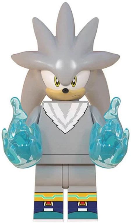 Lego Sonic Minifigures Silver The Hedgehog By Optimushunter29 On Deviantart