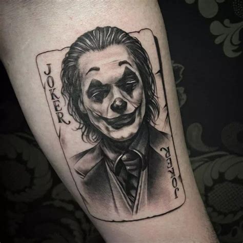 Joker Mask Tattoo Designs