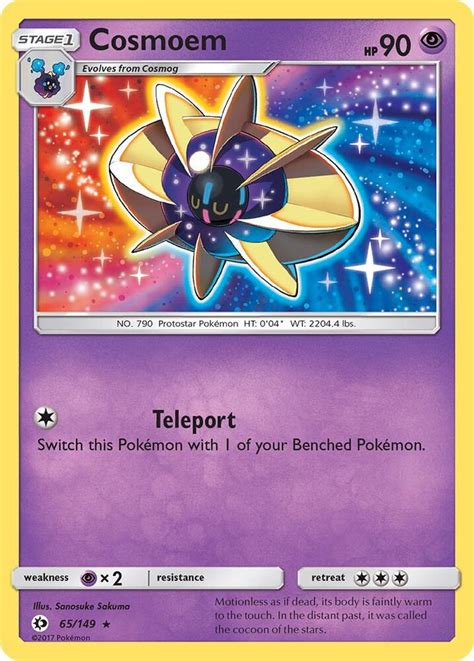 Cosmoem Sm Base Set Pokemon