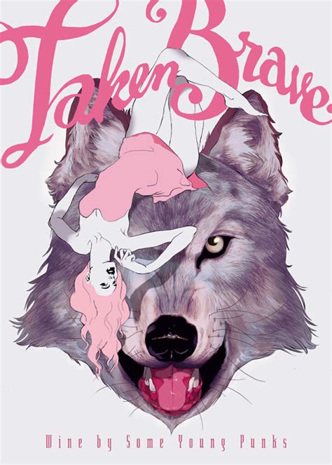 Tropical Toxic Thirsty Like A Wolf Wine Label