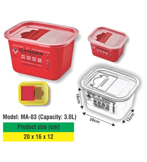 Sharp Container Hs 03 Capacity 3 0l Stethoscopes