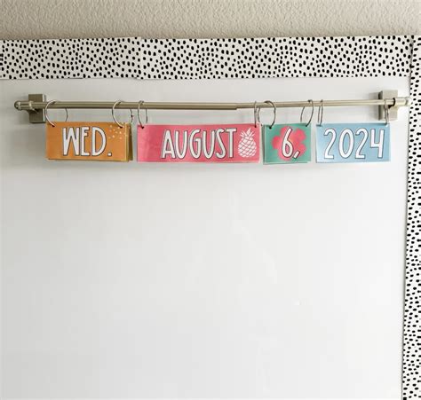 Classroom Flip Calendar 4 Easy Setup Steps Shayna Vohs