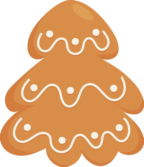 Christmas Gingerbread Tree 12872910 Png