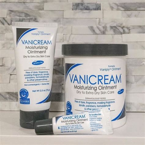 Vanicream Moisturizing Ointment Formerly Vaniply Renew Skin Solutions