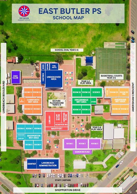 School Map East Butler Primary