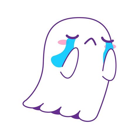 Crying Ghost Clip Art