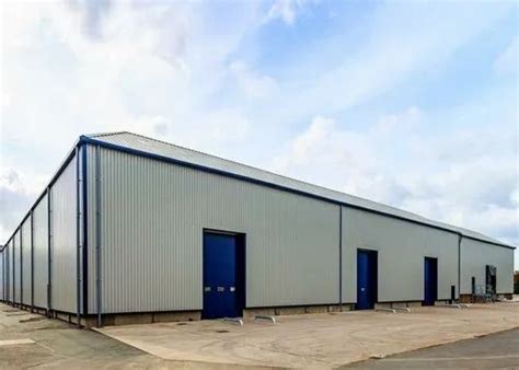 Mild Steel Construction Prefabricated Factory Shed At Rs 200 Square
