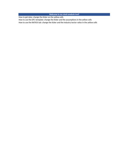 Fundamental Stock Analysis Tool For Us Pdf Cost Of Capital Investing