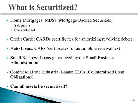 Ppt Loan Securitization The Basics Powerpoint Presentation Free Download Id3374994