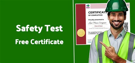 Safety Quiz Questions Free Safety Officer Certificate
