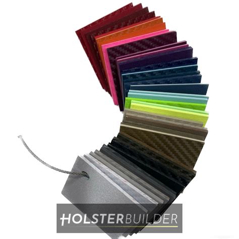 Shop Kydex Supplies Solid And Carbon Fiber Color Swatches