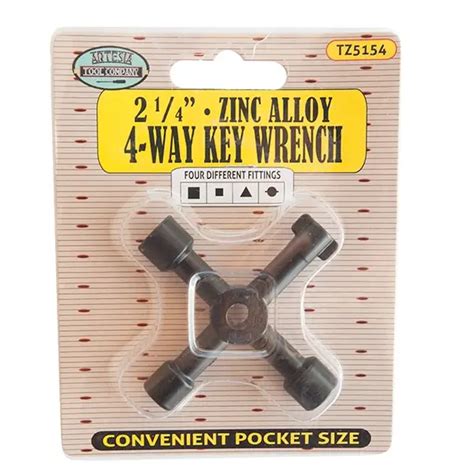 4 Way Water Stem Key