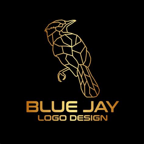 Premium Vector Blue Jay Vector Logo Design