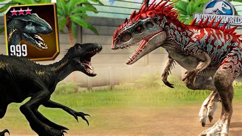 Indominusrex Vs Indoraptor Jurassic World Evolution
