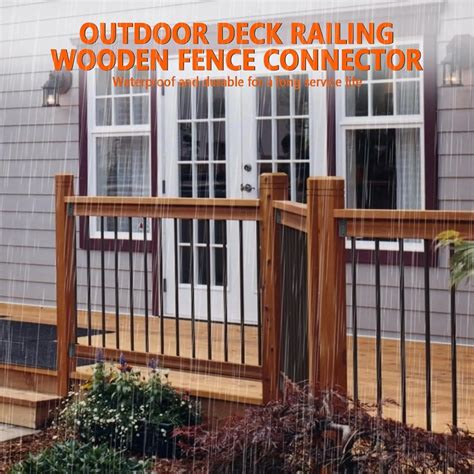 Deck Railing Brackets Steel Deck Railing Connectors For Railing Wood