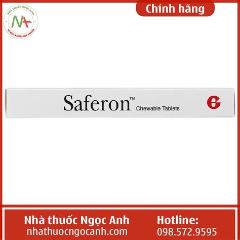 Thuốc Saferon Chewable Tablets Viên Mua ở đâu Giá Bao Nhiêu