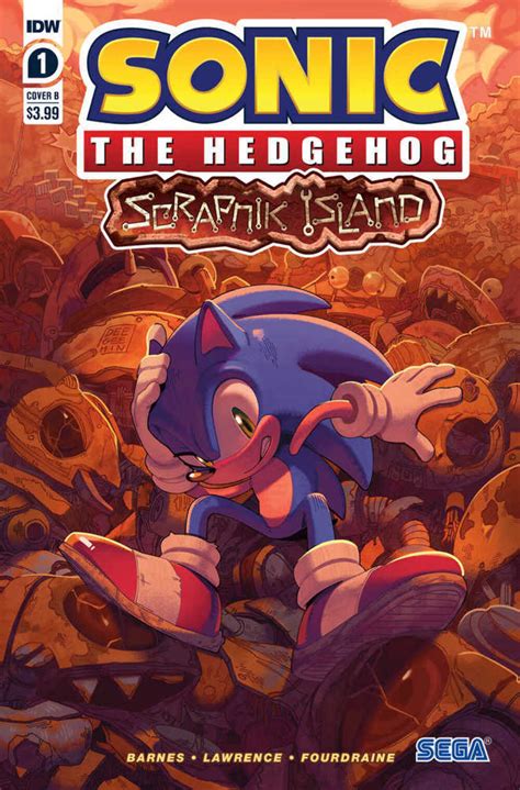 Sonic The Hedgehog Scrapnik Island 1 Cover B Ho Kim Comic Books