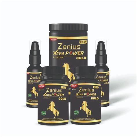 Zenius Xtra Power Gold Kit For Sexual Health Supplements At Rs 3999