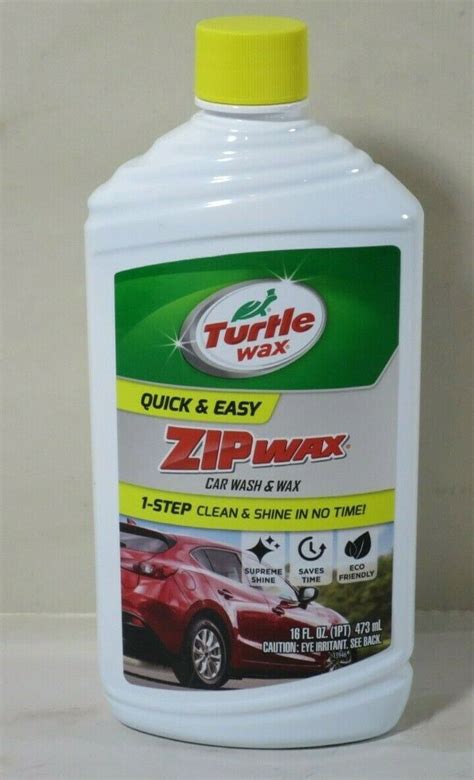 Turtle Wax T 75a Zip Wax Car Wash And Wax 16 Oz Case Of 12 Bottles