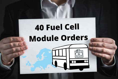 Ballard Power Systems Announces 40 European Fuel Cell Module Orders
