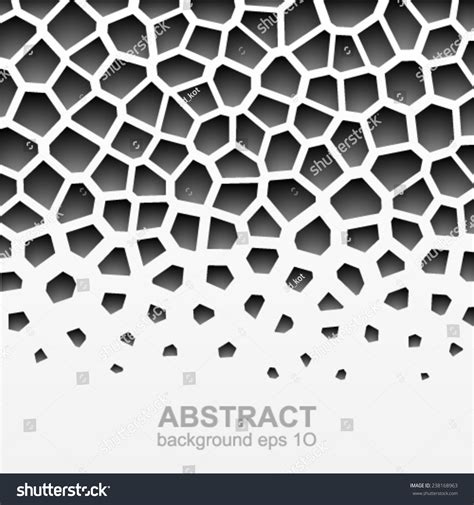 Abstract Grayscale Geometric Pattern Stock Vector 238168963 Shutterstock