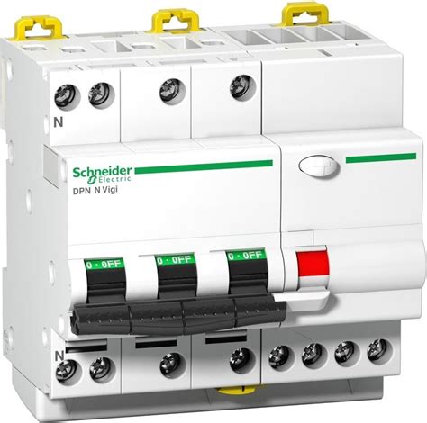 Schneider Electric Combined differential circuit-breaker DPN N VIGI 3P ...