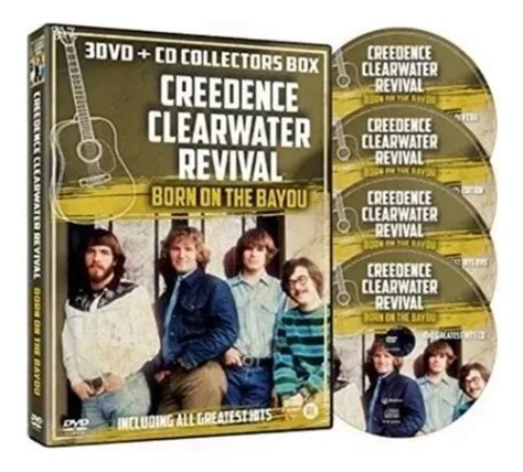 Creedence Clearwater Revival Born On The Bayou 3dvdscd Versión Del