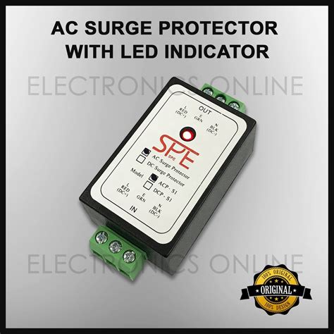 Ac Surge Protector With Led Indicator 240v Perangkap Kilat Lightning