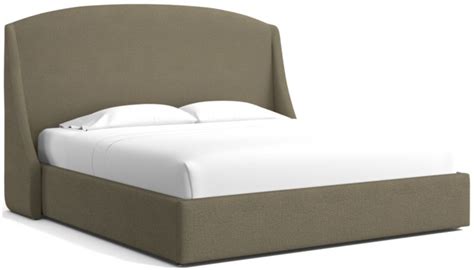 Lafayette Upholstered King Bed Reviews Crate And Barrel