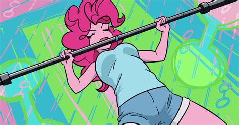 动图 流汗吧！马国女孩 萍琪卧推loop节选 氢氧化钙のうごイラ Pixiv