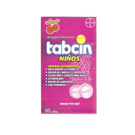 Tabcin Infantil Efervecente Unidad Farmacia La Moderna Y Comisariato