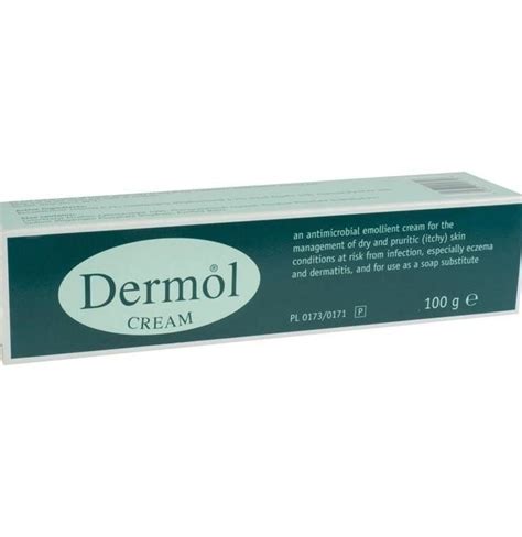Dermol Cream 100g Pillsorted
