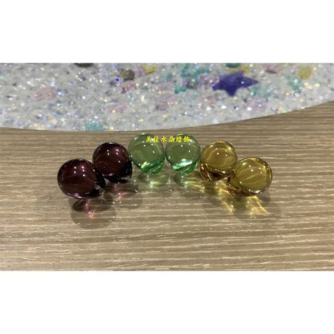 【美佳照明】水晶 施華洛世奇水晶 紫色 淡黃色 淺綠色 燈飾配件 掛飾 窗飾 擺飾 蝦皮購物