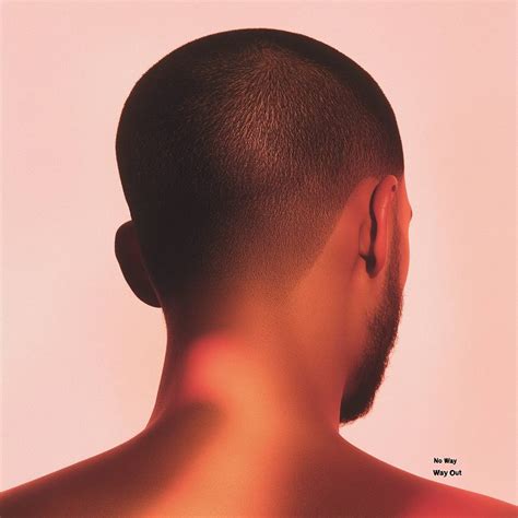 현대 미니멀리스트 앨범 커버 제목은 탈출구 없음