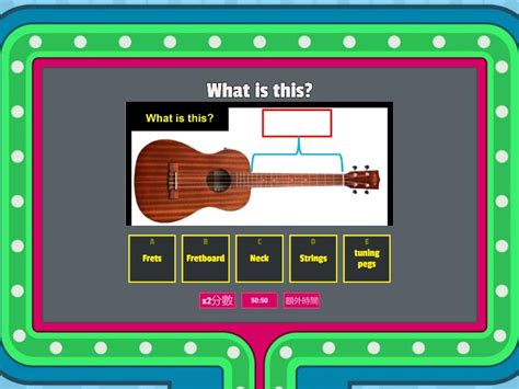 The Structure Of An Ukulele Concurso De Preguntas