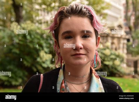 London England Uk 5th Nov 2022 Phoebe Plummer Just Stop Oil